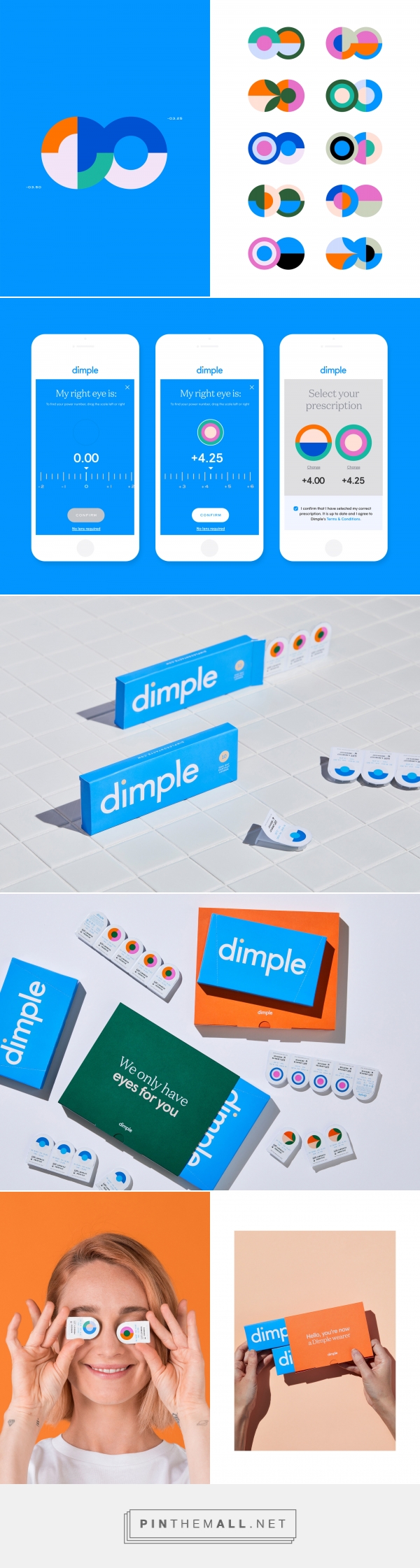 Brand New: New Logo, Identity, and Packaging for Dimple by Universal ...